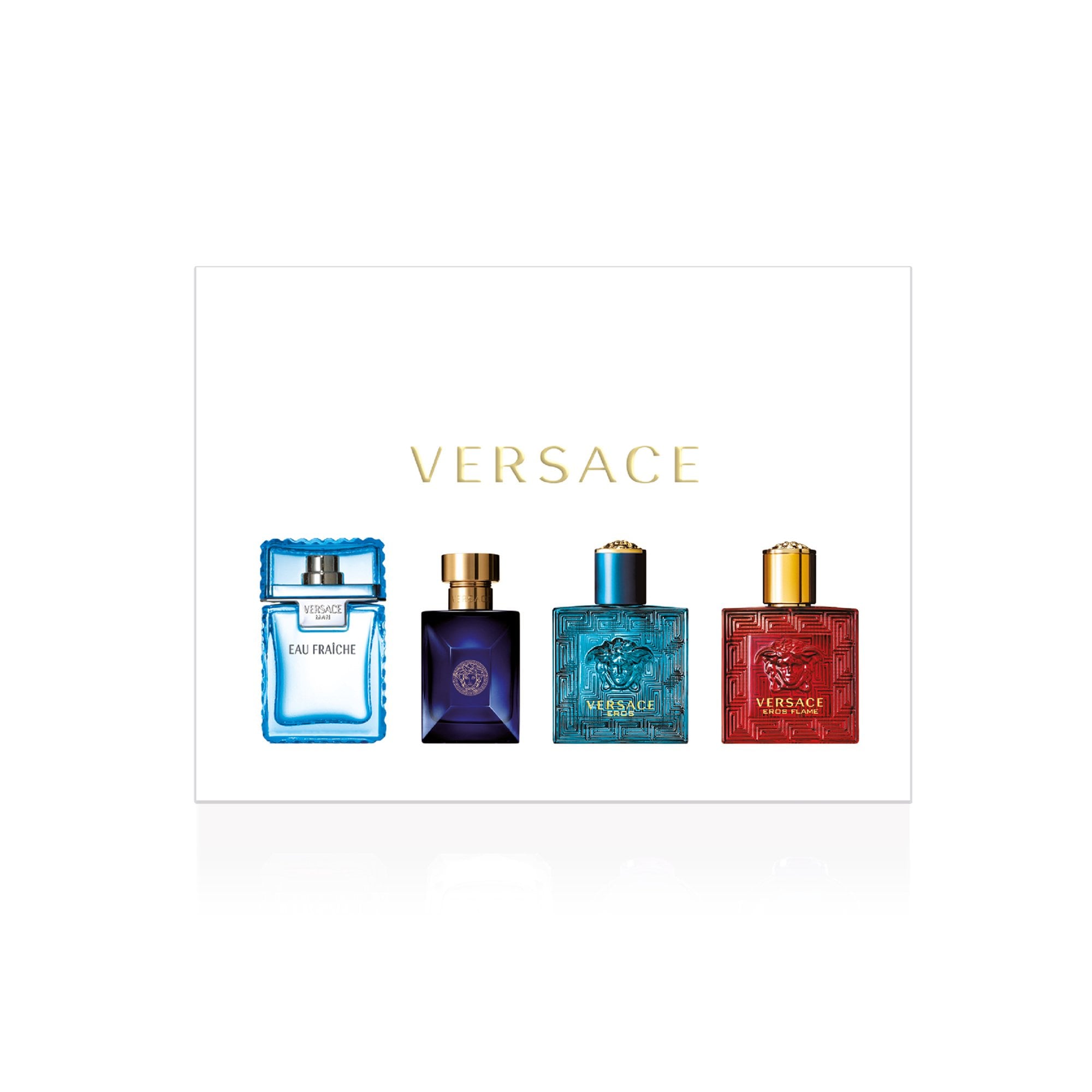 Versace Miniature Collection Men Eau De Toilette 4pcs x 5 Gift Set 202 ...